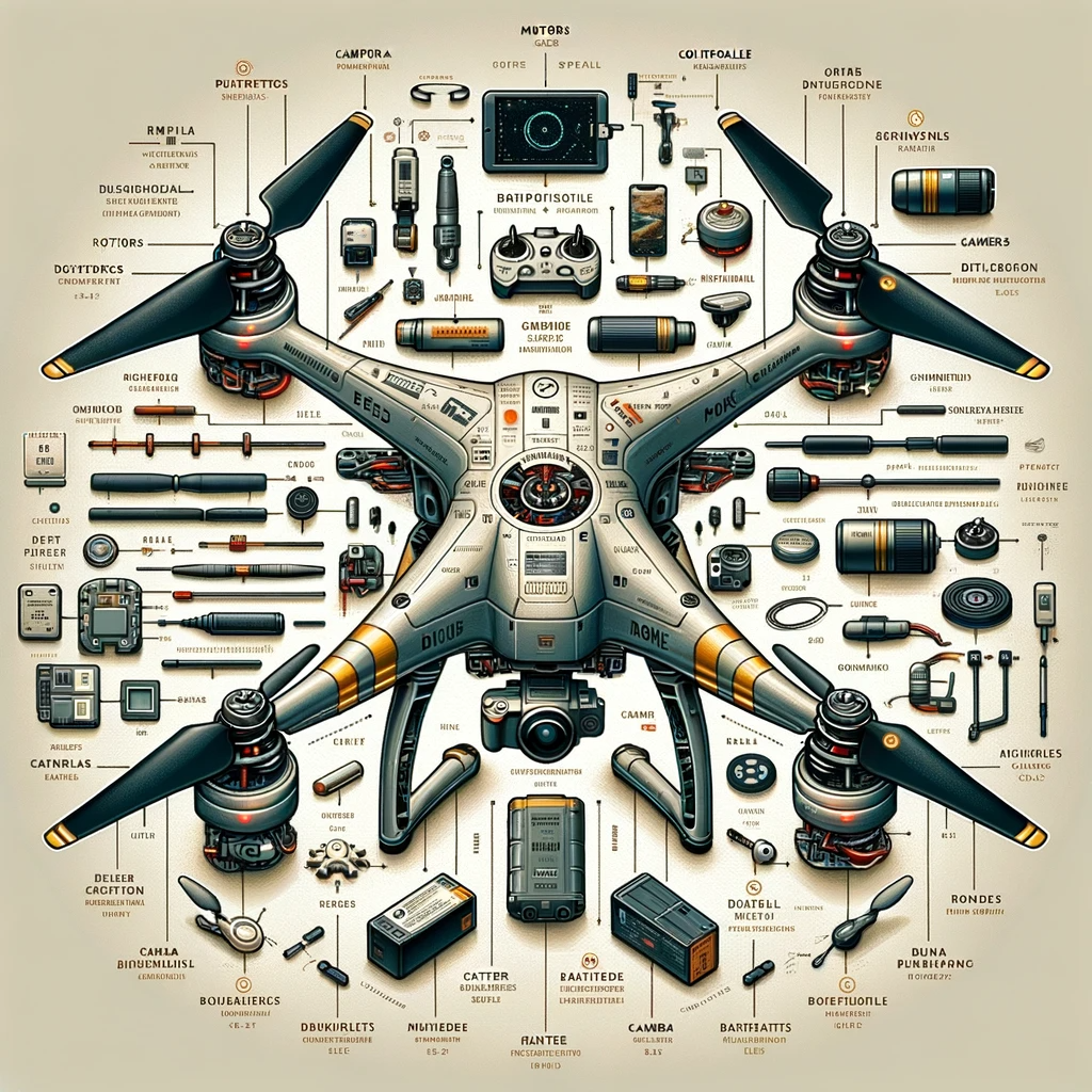 Drone Components Diagram at Troy Musselman blog